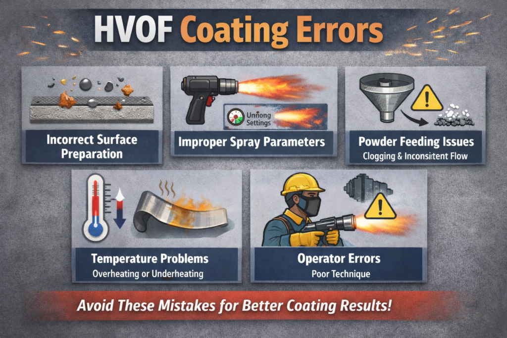 HVOF Coating Errors and How to Avoid Them